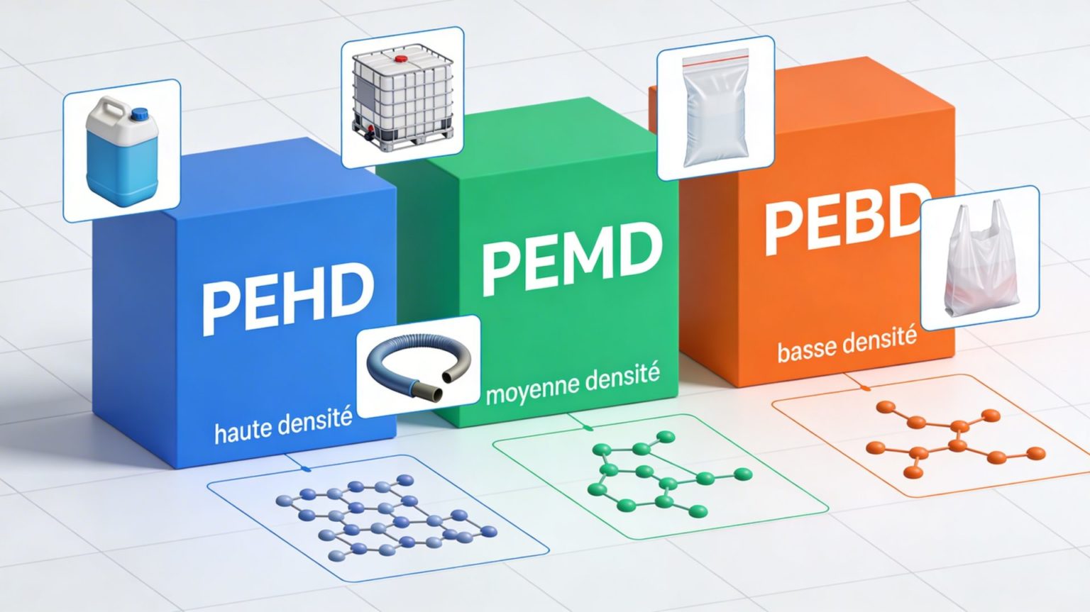 Les différents grades de polyéthylène : PEHD, PEMD, PEBD - BMG ...